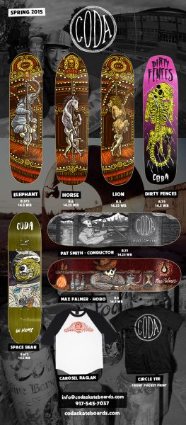 Coda Skateboards - Spring Catalog & JT Gleason Part (2015 ...